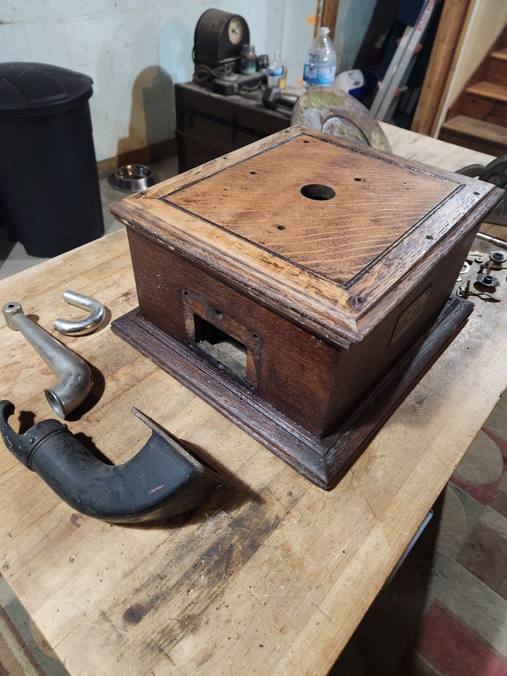 Antique Victor Victrola VV-IV Talking Machine Phonograph 1916? Hand ...