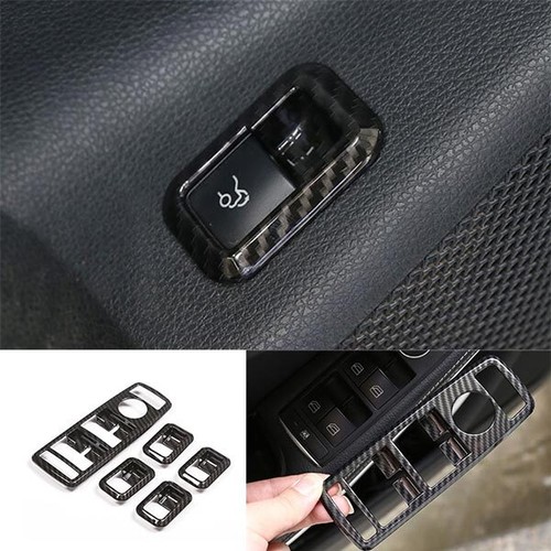 Carbon Fiber 2016-2019 Fit For Benz GLS GLE Window Lift Panel Switch ...
