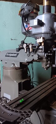Bridgeport Proto-Trak 2 Axis CNC DRO Z vertical Knee Milling machine ...