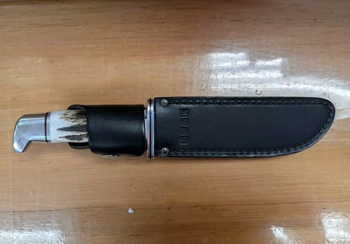 Brand New Vintage Buck Stag 119V Hunting Knife Made In USA | eBay