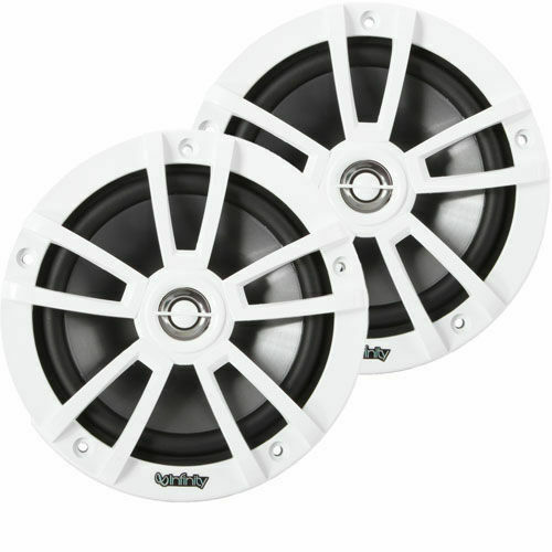 Infinity 622MW 450W 6.5 inch Two-Way Water Resistant Coaxial Marine ...