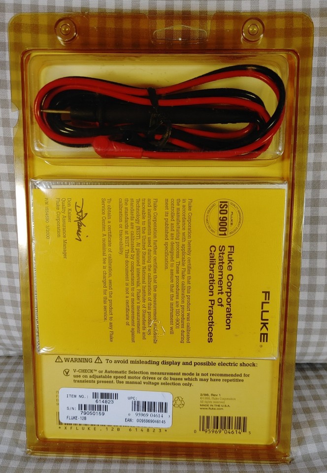 Fluke 12B Multimeter NEW SEALED | eBay