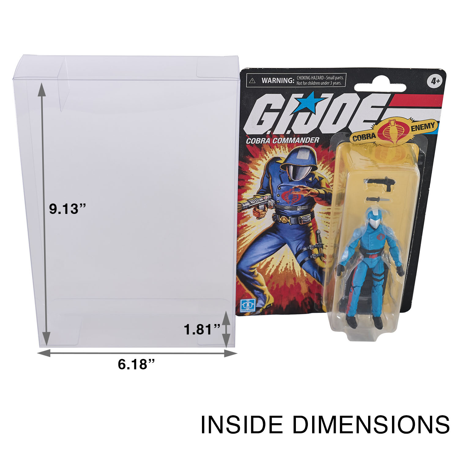 Action Figure Protector Case for 3.75" Carded New & Vintage Star Wars ...