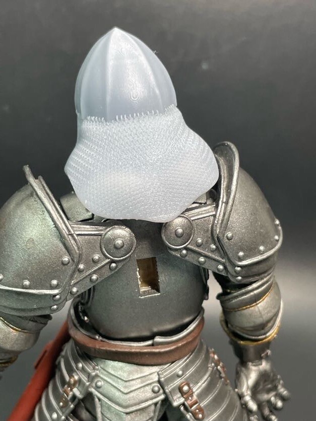 Mythic Legions Slavic Warrior Helmet With Chain mail Head Unpainted | eBay