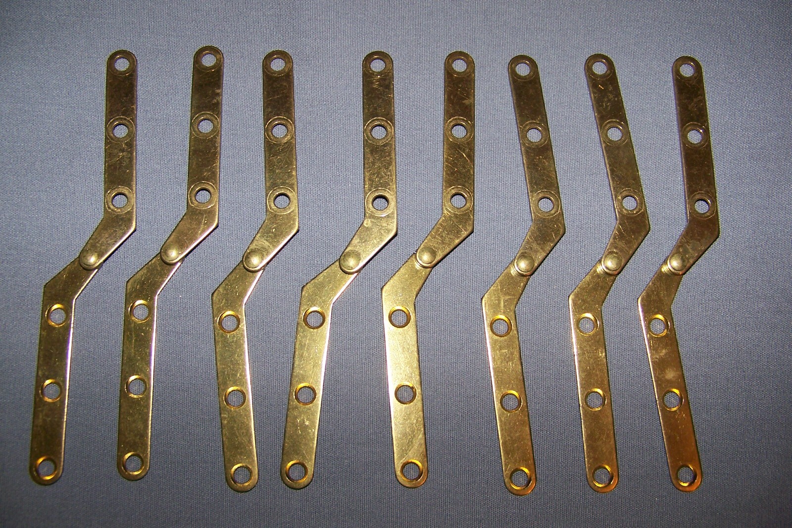 Brass Plate Hinges - HORIZONTAL Mount, Cabinet Hinges | eBay