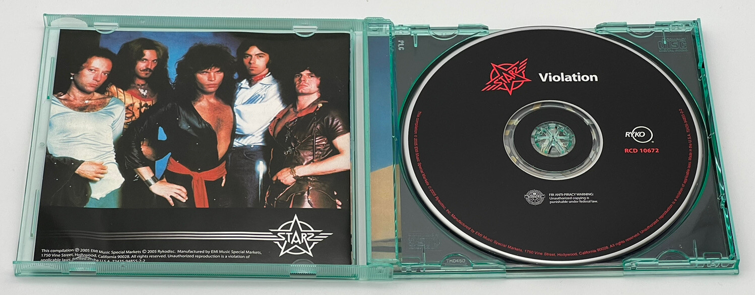 Violation [Bonus Tracks] [Remaster] by Starz (CD, Feb-2005, Rykodisc ...