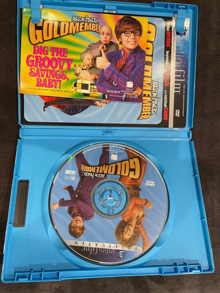DVD AUSTIN POWERS GOLDMEMBER FULL SCREEN INFINIFILM | eBay