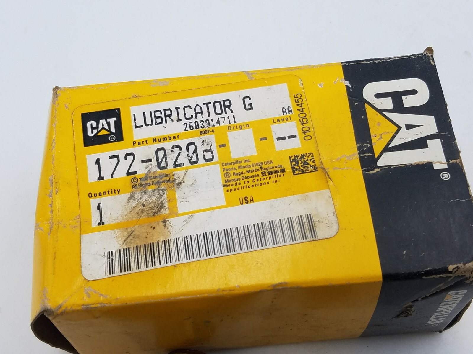 Caterpillar+Lubricator+GP+1720208 for sale online | eBay