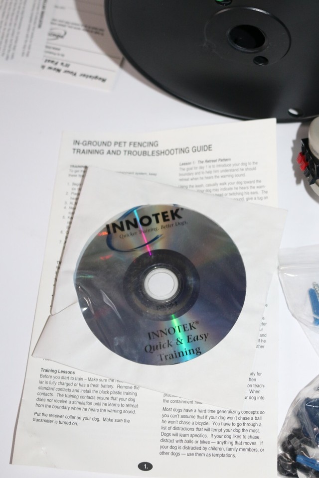 Innotek Ultra Smart in-ground pet dog fencing & remote training system ...