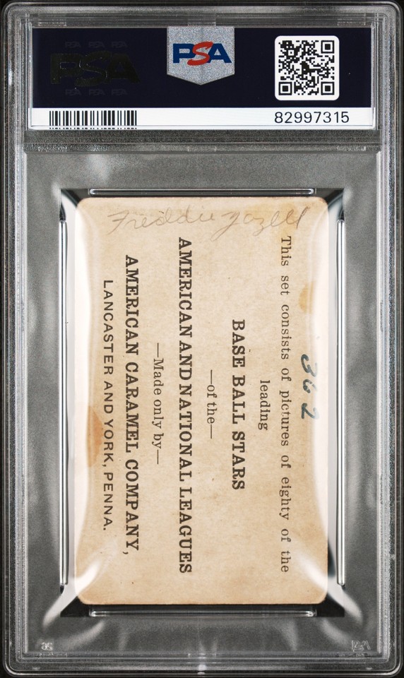 1921 E121 American Caramel Ser 80 Tris Speaker Mgr. Cleveland Indians ...