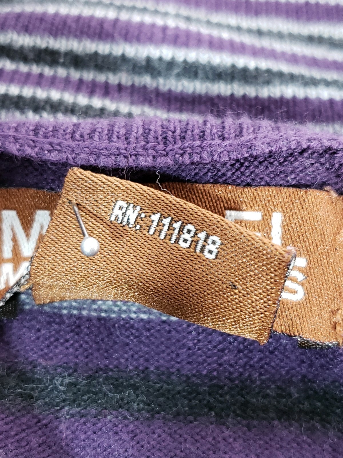 Michael Kors Pull Over Sweater Xl Purple rn 111818 | eBay