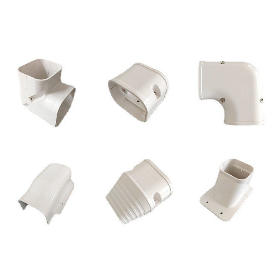 135°Flat Elbow Indoor Cover End Cap Connection Lines Wall Cap Wall ...