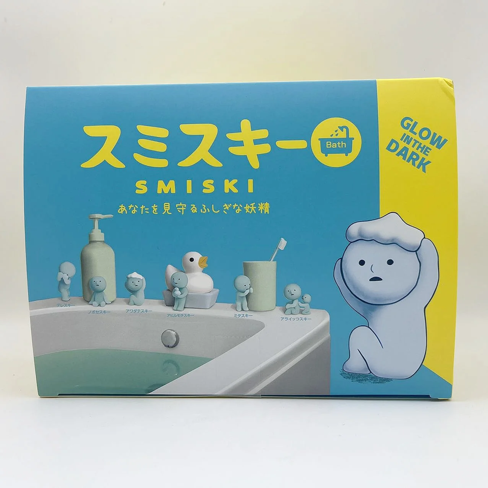 2025 New Smiski Bath Series Set of 6 Blind Box Figurines | eBay