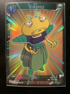 DRAGON BALL SUPER KIKONO FOIL BT13-081 C NM!! | eBay