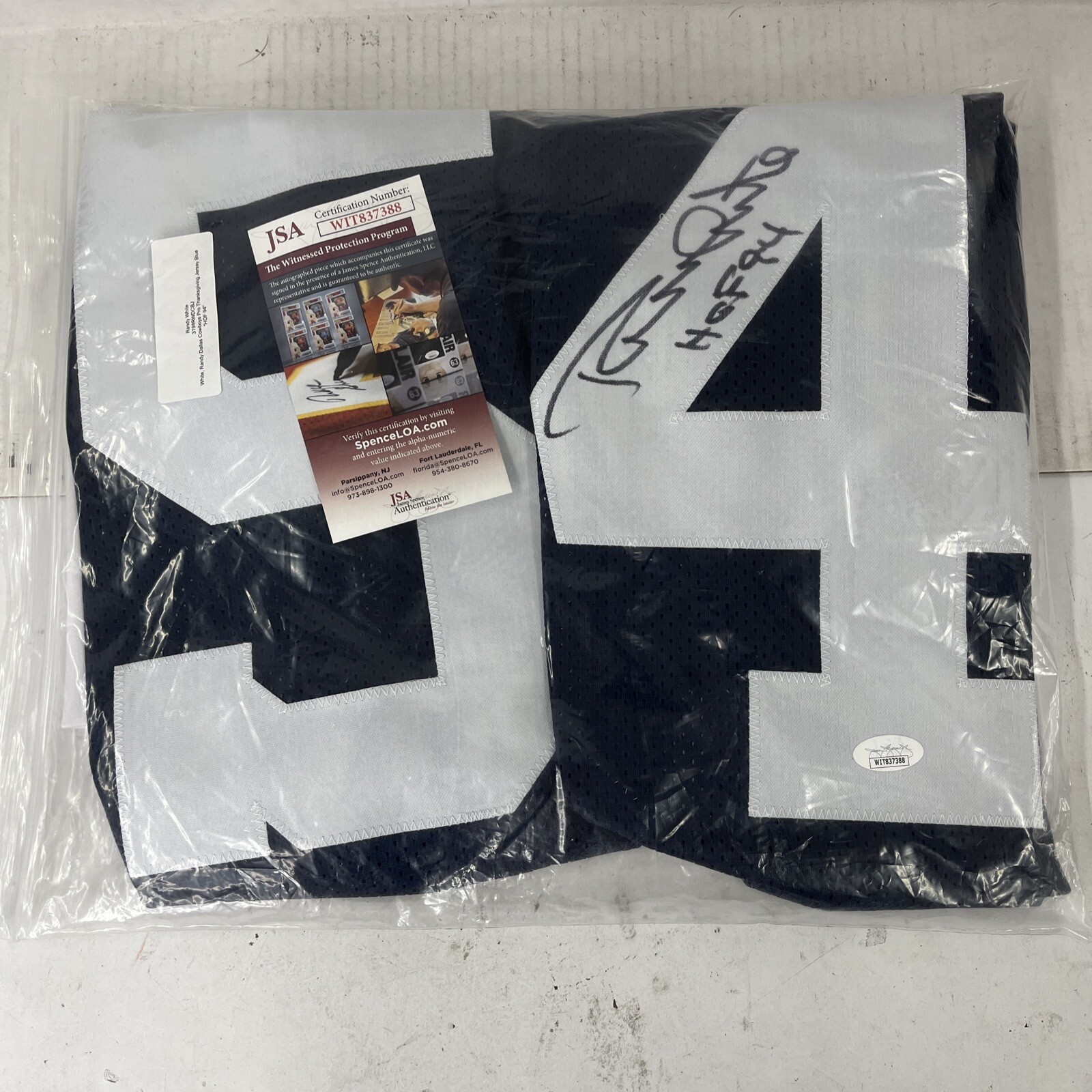 NFL Dallas Cowboys Randy White HOF 94 Autographed Signed Jersey JSA ...