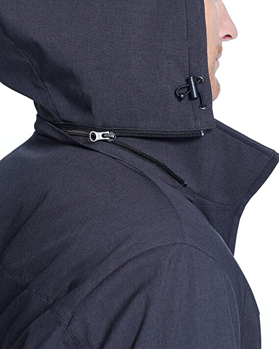 Weatherproof Ultra Tech Mens Jacket Winter Coat Removable Hoodie, Blue ...