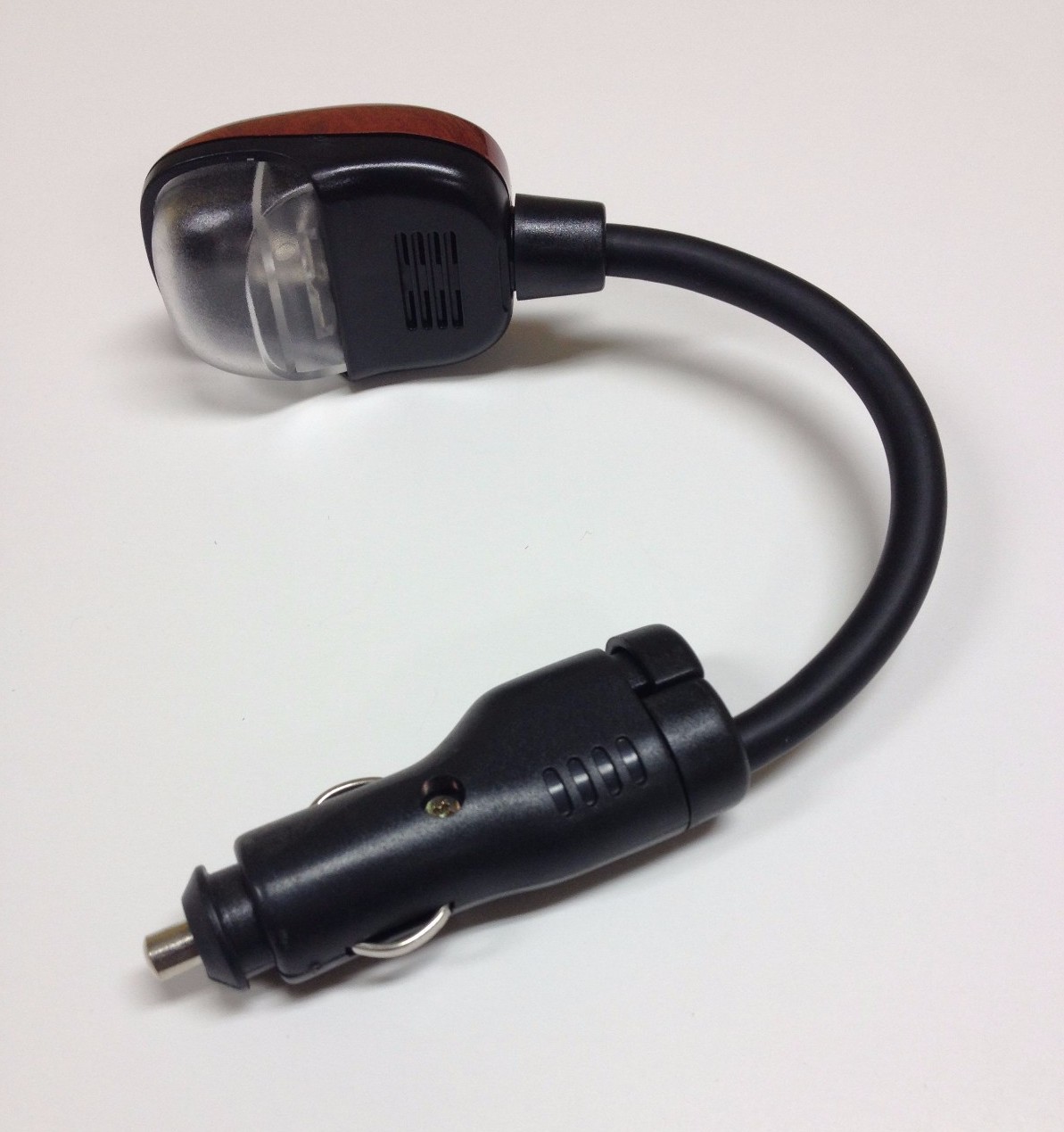 WOOD GRAIN BRIGHT WIDE ANGLE READING AUTO 12-VOLT FLEXIBLE MAP LIGHT RL ...