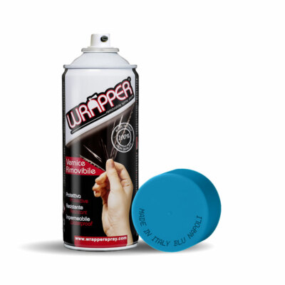 Removable Paint Wrapper Spray for Wrapping Naples Blue | eBay