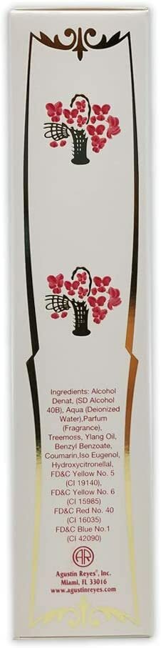 ROYAL VIOLETS BY AGUSTIN REYES 5 OZ, AGUA DE COLONIA EAU COLOGNE GLASS ...