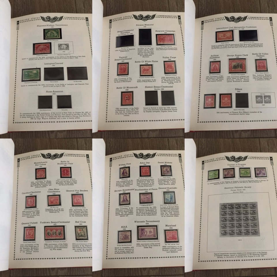 US STAMPS Minkus US Album 1893-1993 Commem Stamp Album FV $125.00-150. ...