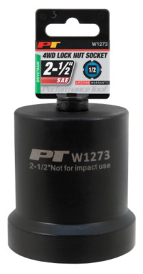 Performance Tool W1273 2-1/2-Inch 4 Wheel Drive Lock Nut Socket - 2-1/2 ...