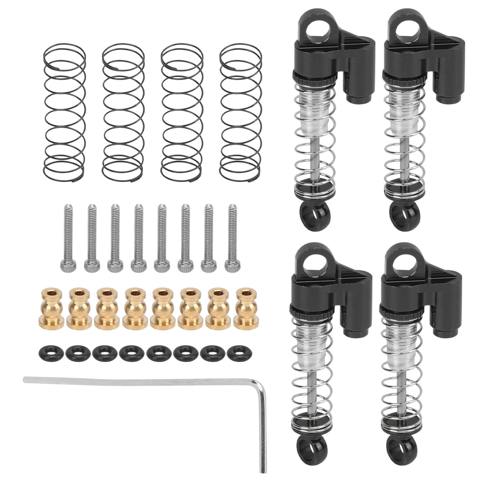 Aluminum Alloy Double Tube Shock Absorber for 1/24 Axial SCX24 90081 ...