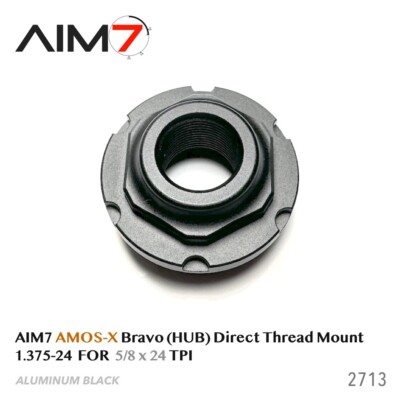 Aim7 AMOS 1.375-24 Bravo (HUB) Direct Thread Mounts 5/8 x 24 Aluminum ...