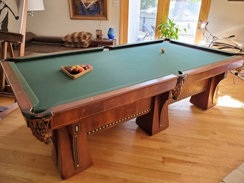 1927 Brunswick Arcade 9 Foot Table - READY FOR NEW HOME!! | eBay