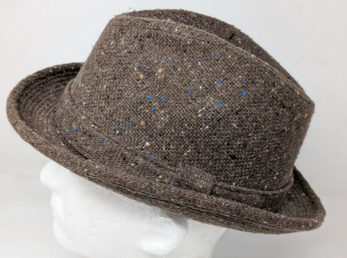 Beacon Hill Men's Walking Hat Fedora Donegal Tweed 7 1/4 7 3/8 Sz Large ...