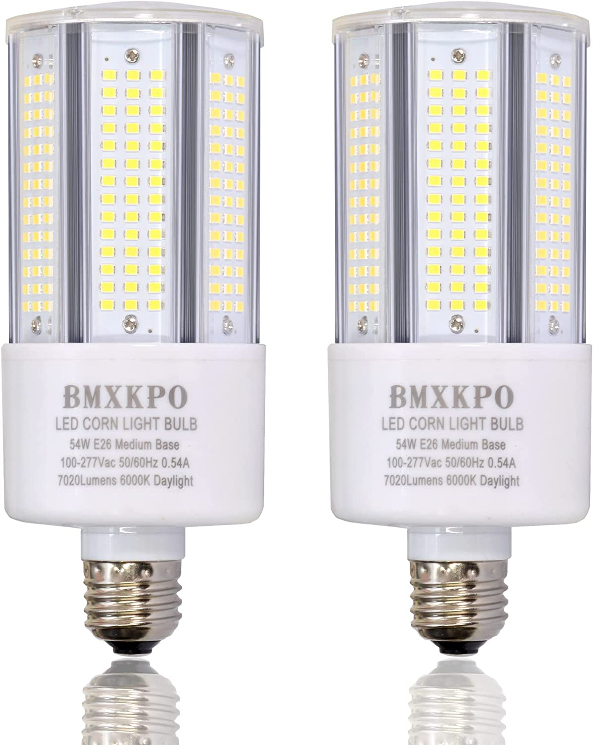 2 Pack 600W Equivalent LED Corn Light Bulb 7020LM 54W Corn Cob Light ...