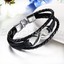 Classical Love Infinity Symbol Multilayer Leather Men Women Bracelet ...