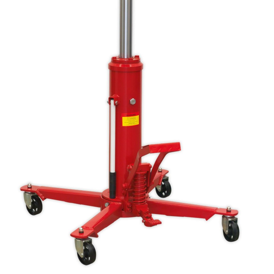 Sealey Transmission Jack 0.8T Vertical Telescopic Hydraulic Gearbox ...