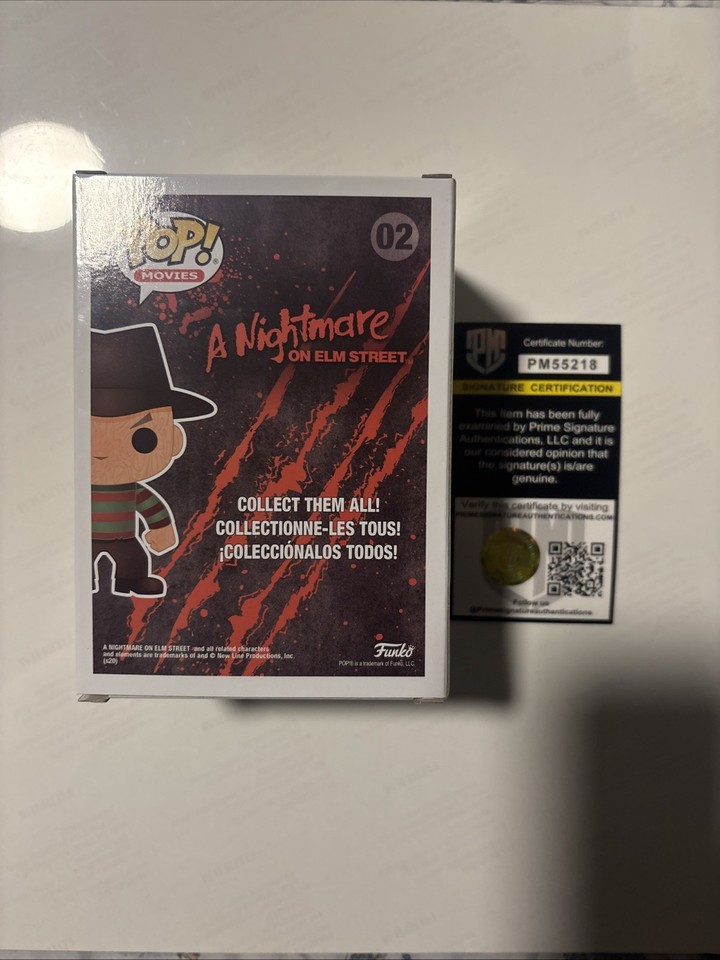 Robert Englund Signed/Autographed Freddy Krueger Funko Pop! COA. | eBay