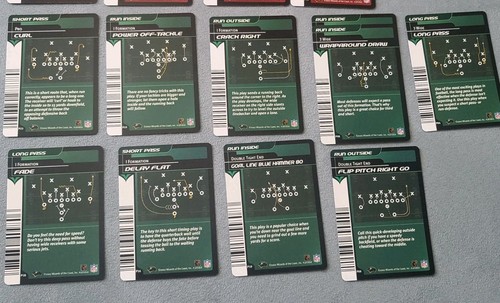 2003 NFL Showdown Card Game - Lot Of 20 Offensive & Defensive Plays | eBay