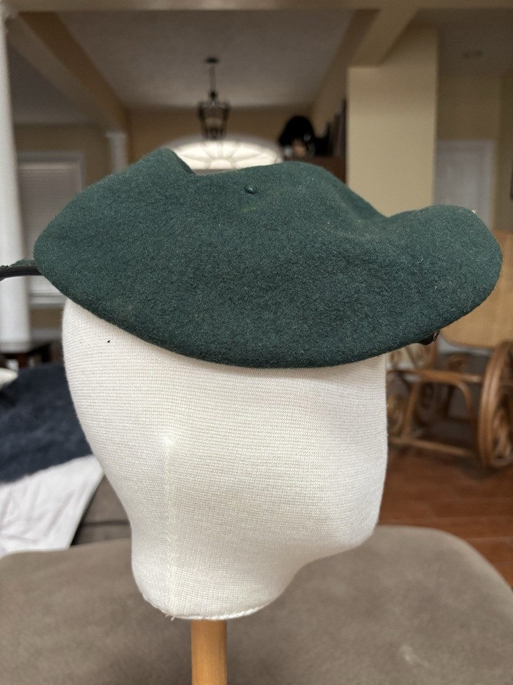 US ARMY SPECIAL FORCES COMMAND FLASH BERET - TOASTED AND TORN - SIZE ...