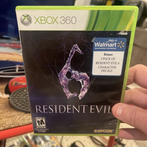 Resident Evil 6, Walmart Exclusive (Microsoft XBox 360, 2004) Tested ...