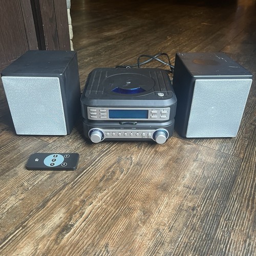 GPX HC221B Compact CD Player Stereo Home Music System AM/FM With Remote ...