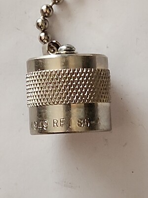 Trompeter RFI85-4, RFI Dust Cap, TRC Plug, 2 Lug, 3" Brass Chain W/STD ...