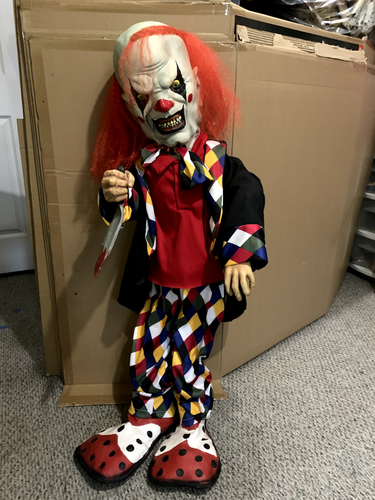 Stabbo the Clown - Spirit Halloween retired prop. 2006. | eBay