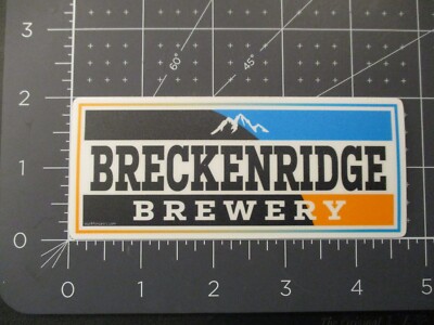BRECKENRIDGE BREWERY Vanilla Porter rctstr STICKER decal craft beer ...