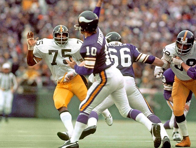 Pittsburgh Steelers Vs Minnesota Vikings Super Bowl IX Franco Harris ...