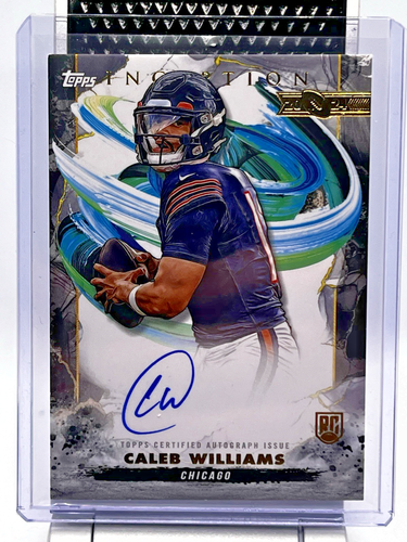 2024 Topps Inception Caleb Williams RC AUTO #RA-CW - Bears 🔥 | eBay