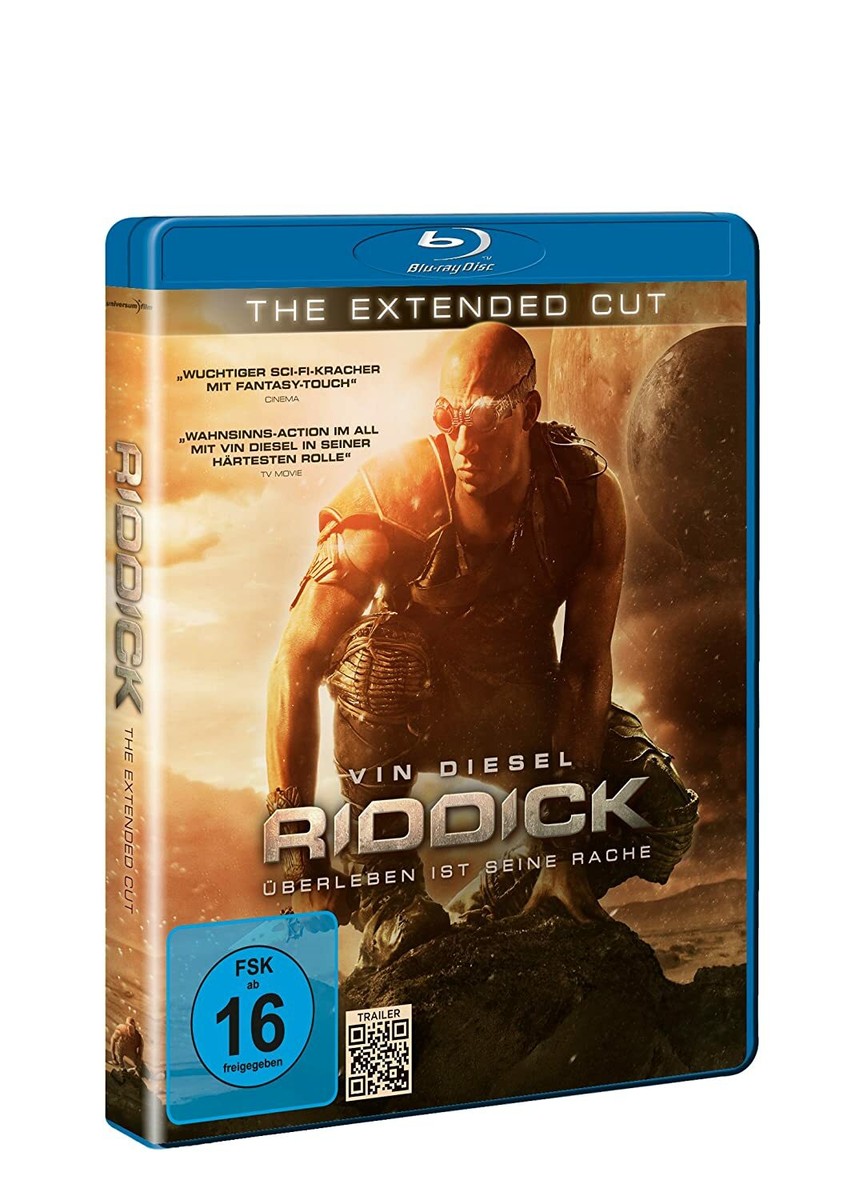Riddick Blu Ray Pitch Black: Planet Der Finsternis 4K Director's Cut