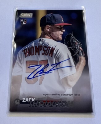 2023 Topps Stadium Club Zack Thompson #SCBA-ZT Rookie RC On-Card Auto ...