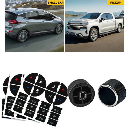 Rear Audio Radio Control Radio Knob Control Button Repair Decal Sticker ...