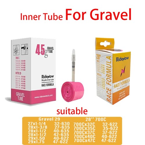 Bicycle 700C Bike Inner Tube 700x32C 35 37 40 47C Tire Valve French ...