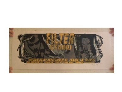 Filter Siebdruck Poster Allen Jaeger Jr | eBay.de