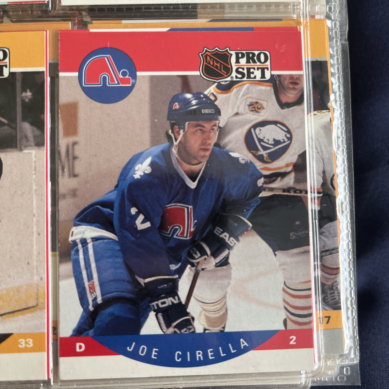 1990-91 NHL Pro Set Joe Cirella Quebec Nordiques #243 | eBay