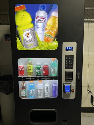 Beverage & Snack Vending - Soda Bottle Vending Machine