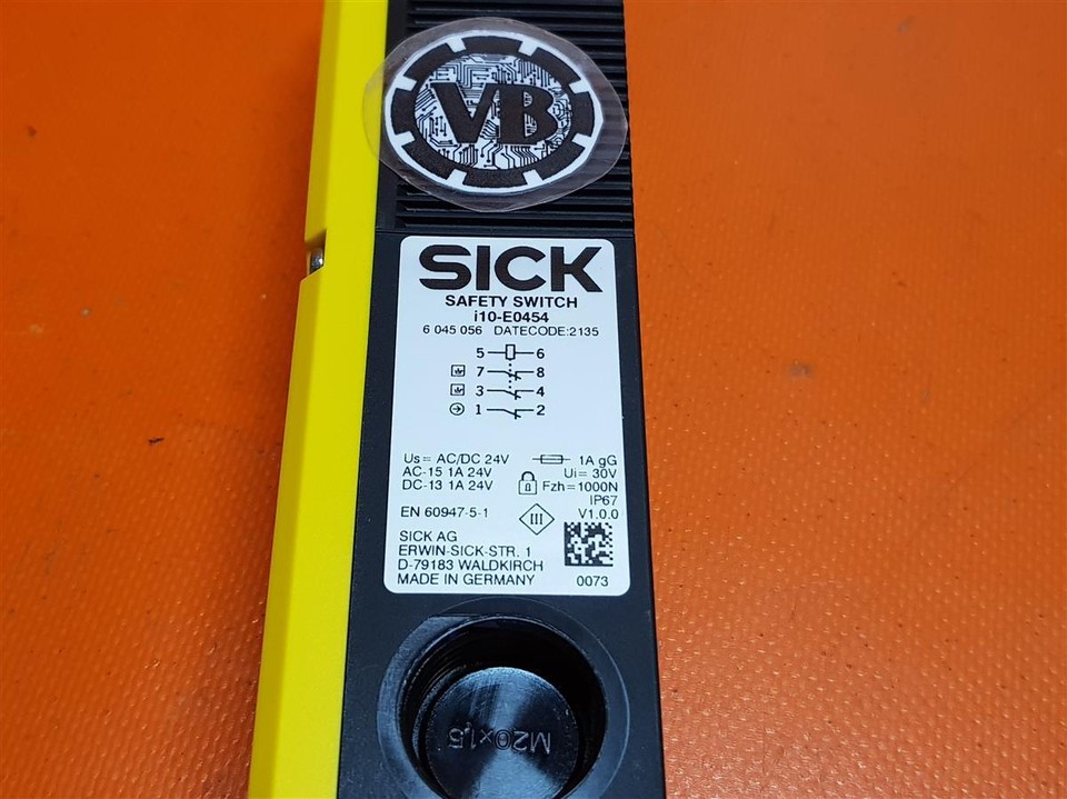 Sick I10 Lock Safety Switch I10-E0454 | eBay